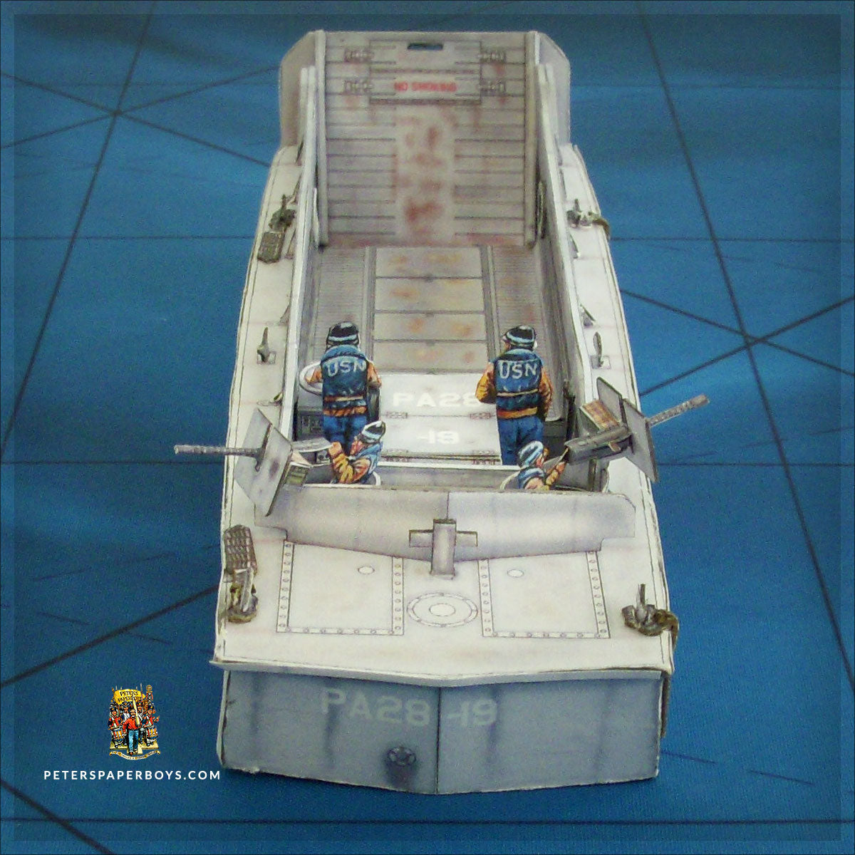 WW2 US Navy Higgins Boat LCVP – Peter's Paperboys