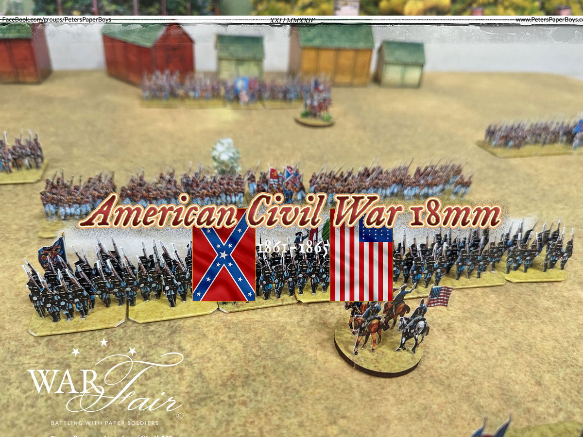 American Civil War 18mm – Peter's Paperboys