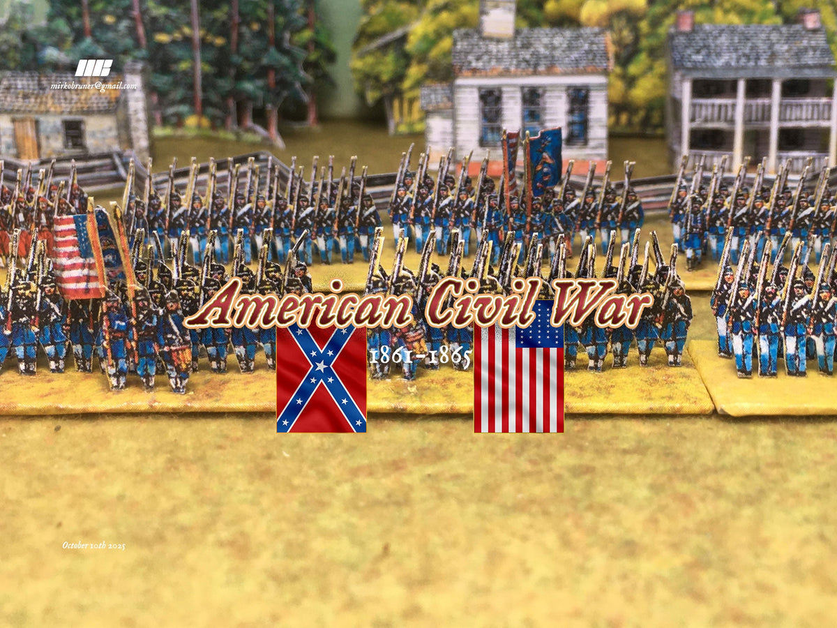 10mm American Civil War – Peter's Paperboys