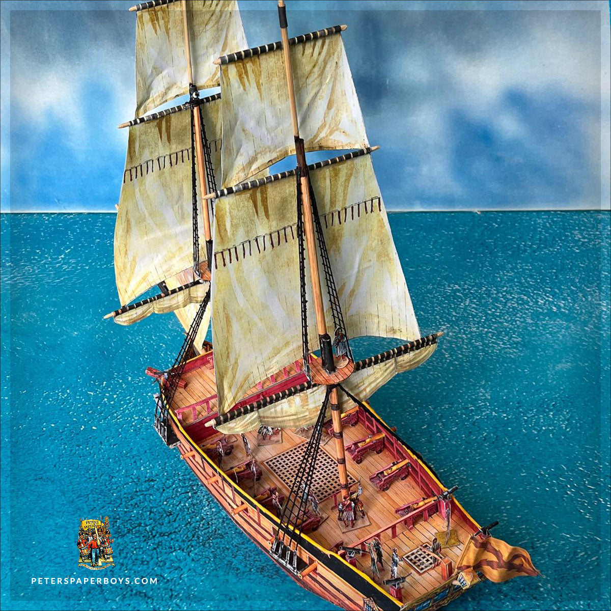 Ship 1680s The Brig – Peter's Paperboys