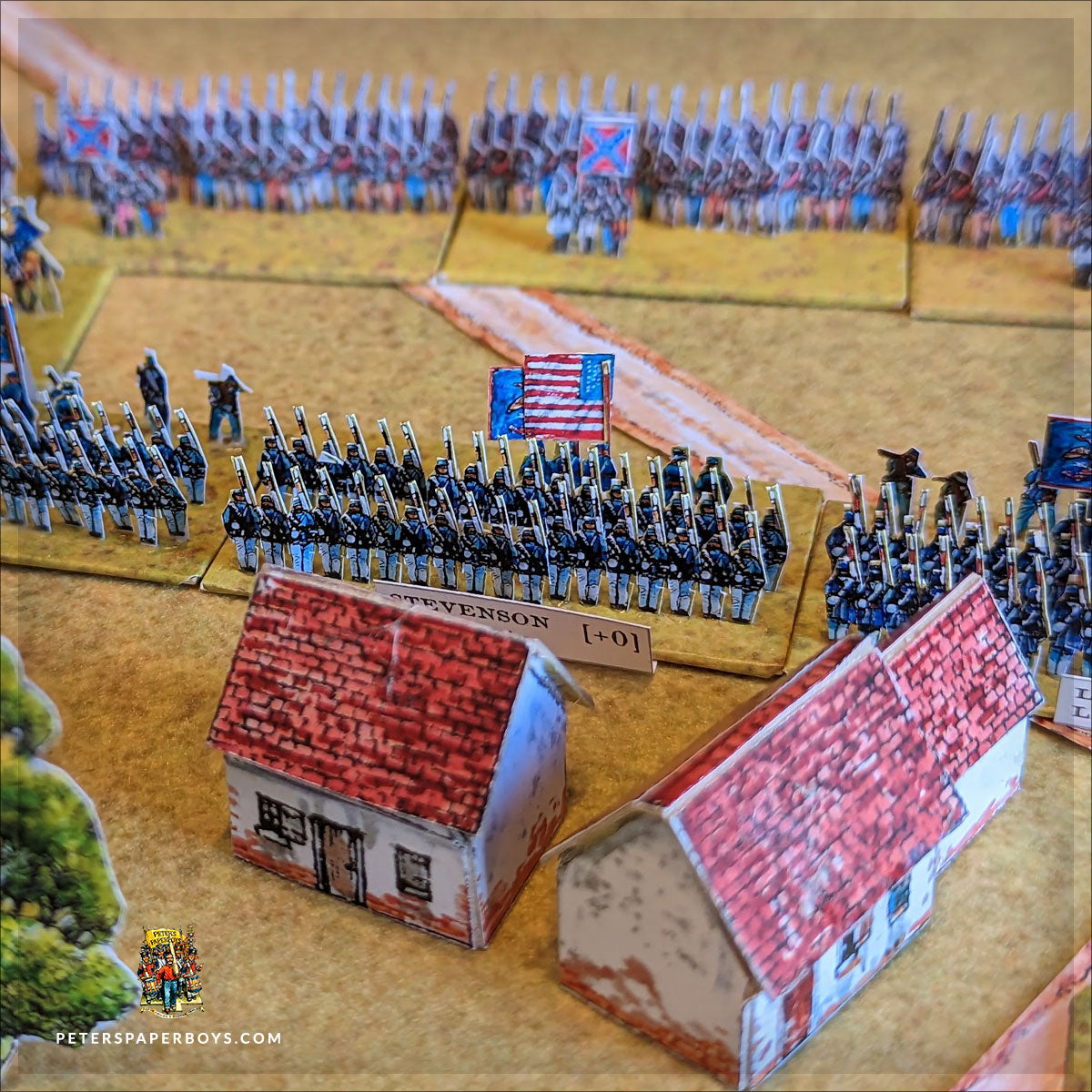 A.C.W. Figures Confederates / Union Bundle 10mm – Peter's Paperboys