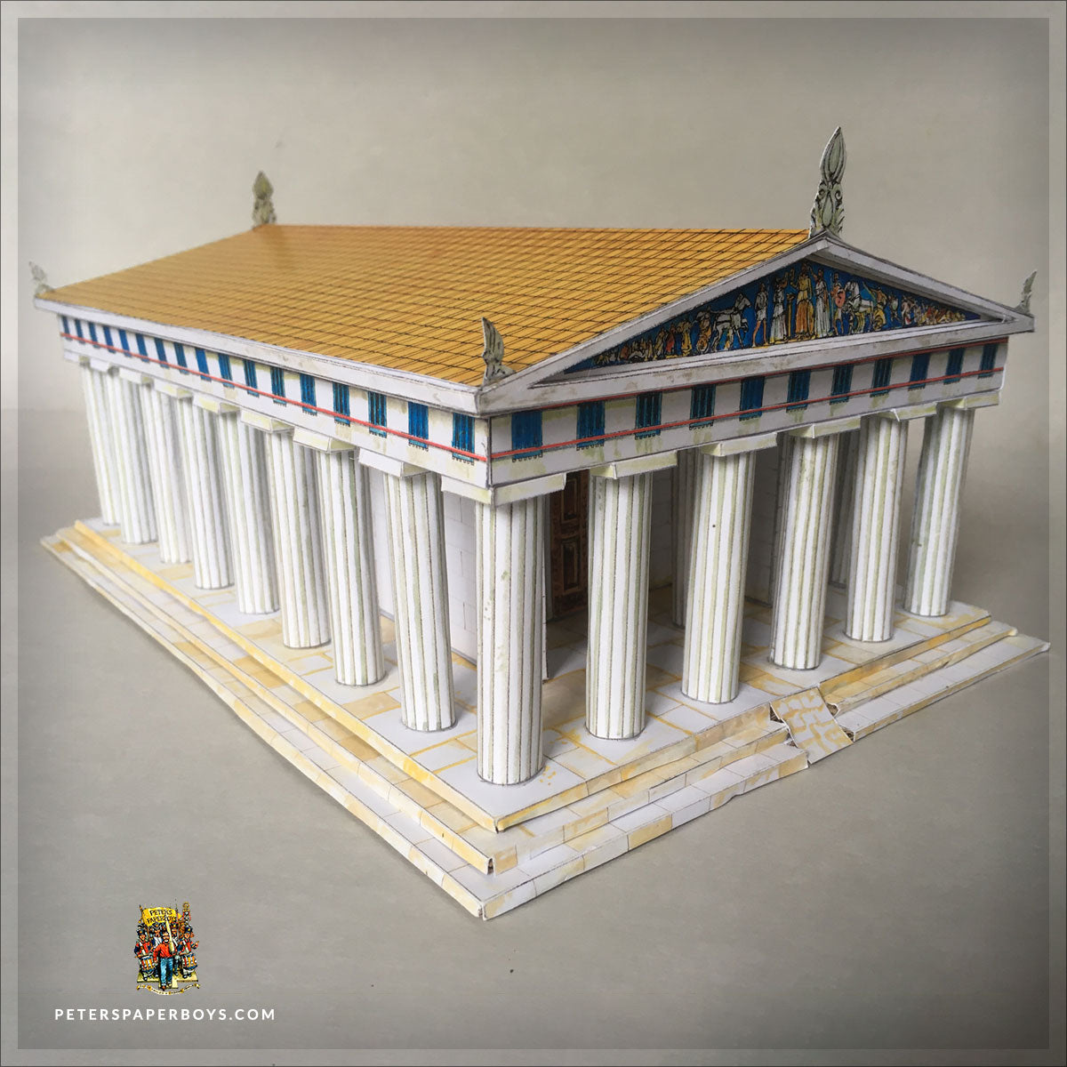 Ancient Greek Temple – Peter's Paperboys