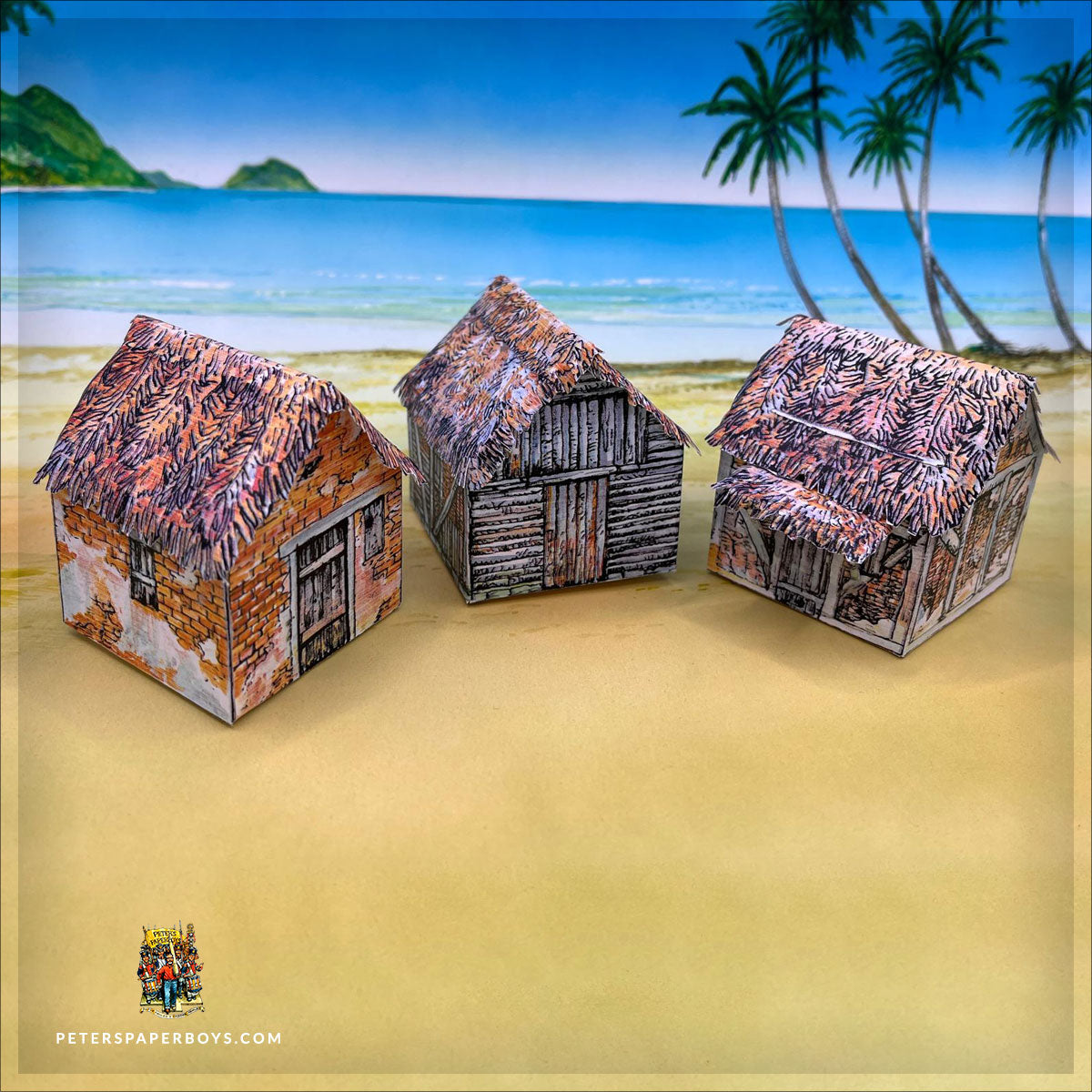 Caribbean Small Huts – Peter's Paperboys