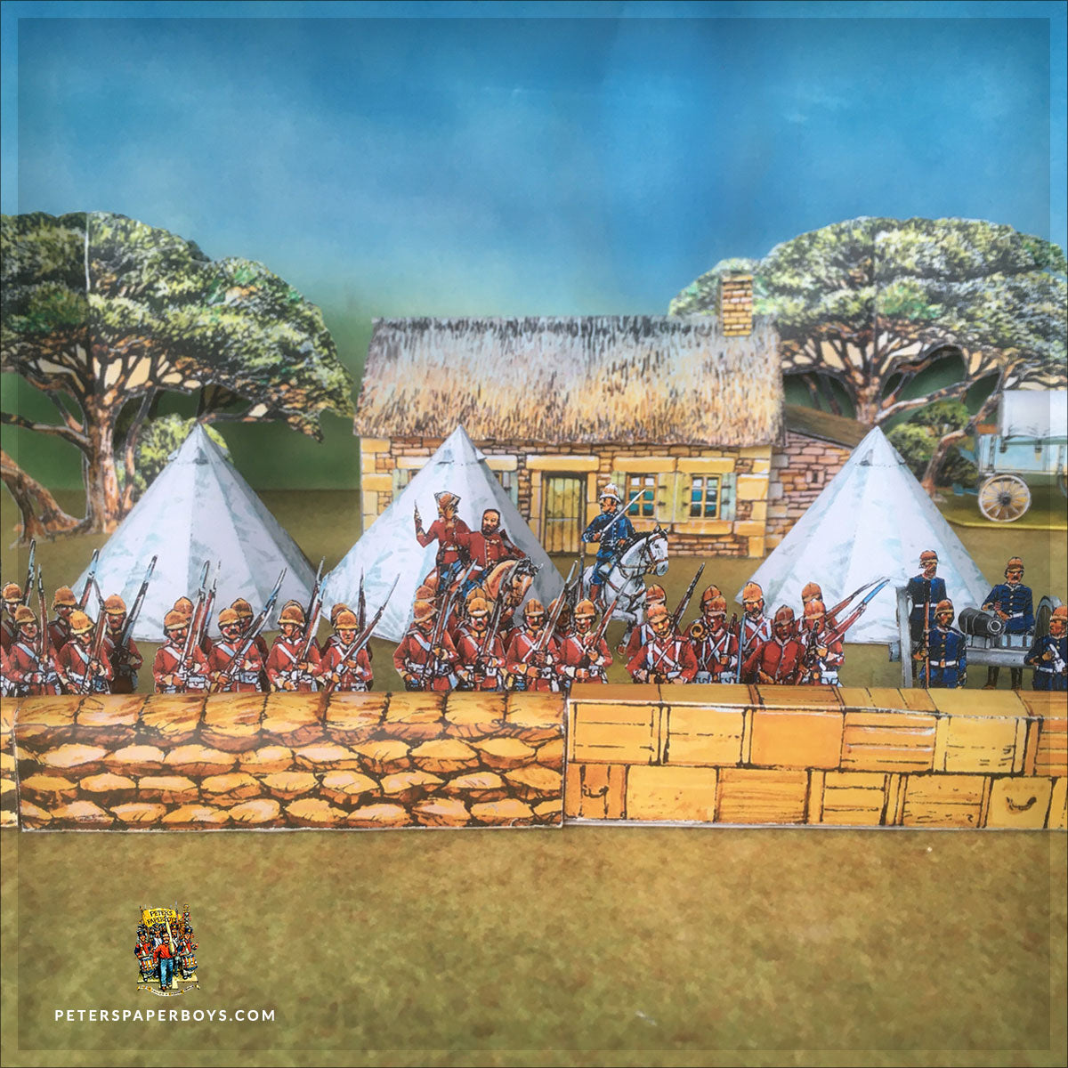 Colonial British Bell Tents – Peter's Paperboys