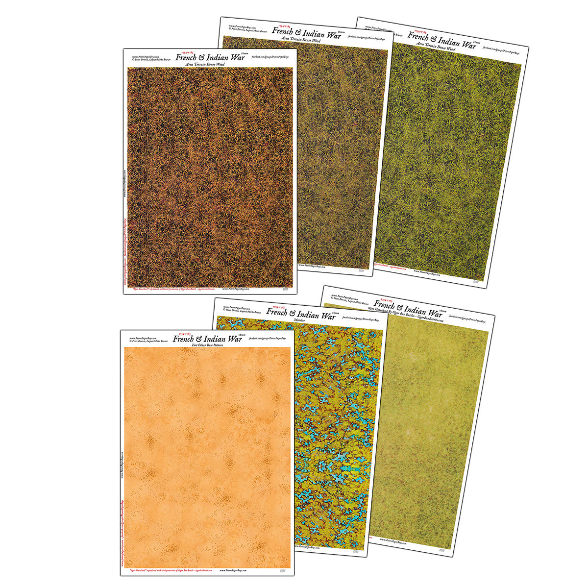 FREE: Terrain ‘Base Sheets’ – Peter's Paperboys