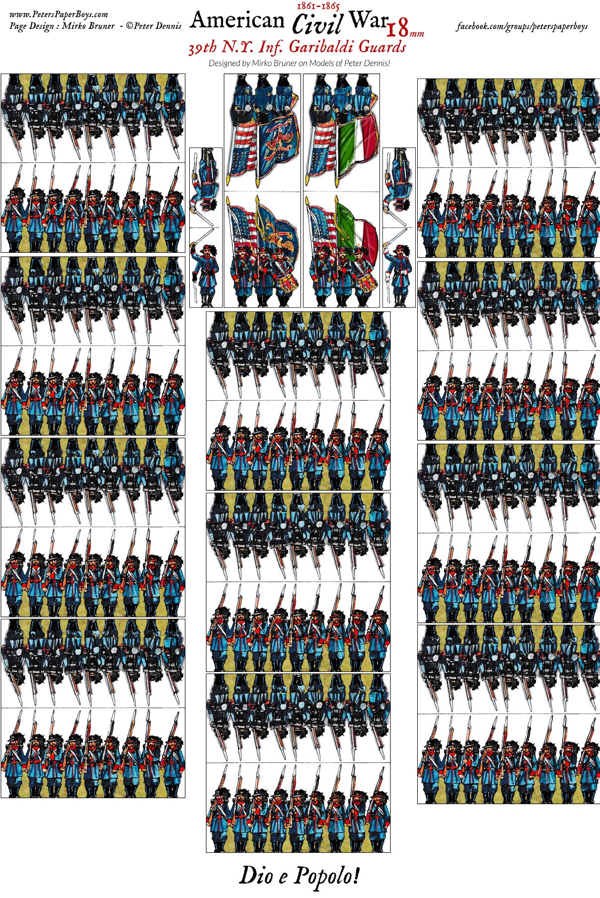 American Civil War 18, Union Garibaldi Guard – Peter's Paperboys