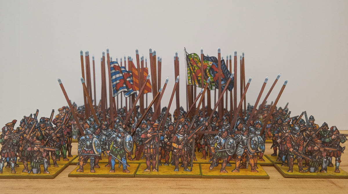 Spanish Tercios (all sheets) – Peter's Paperboys