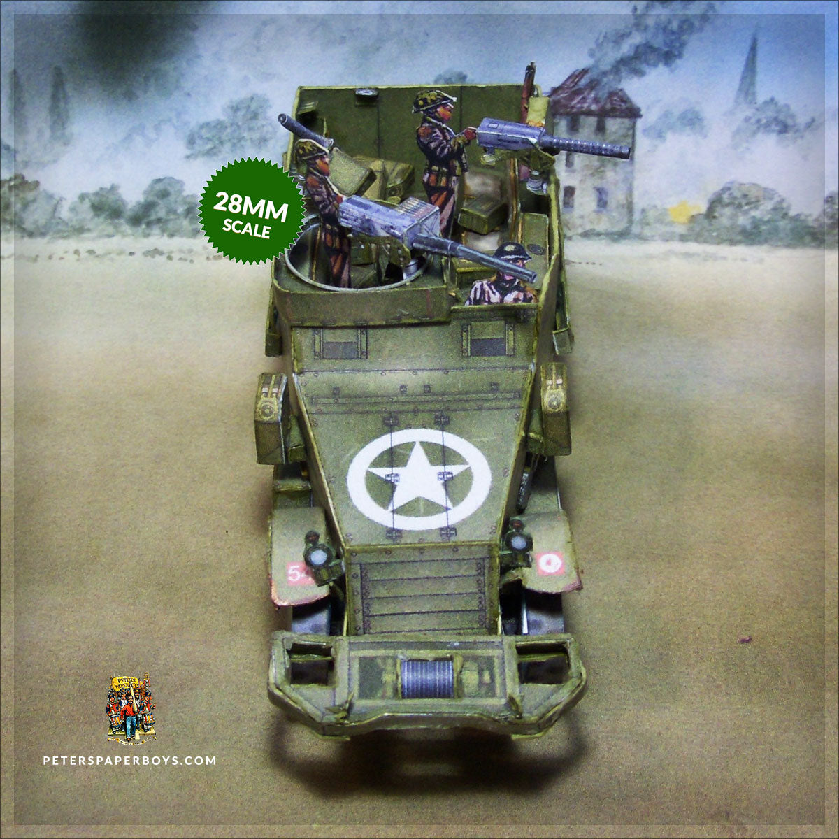 WW2 Half-Track M3A1 – Peter's Paperboys