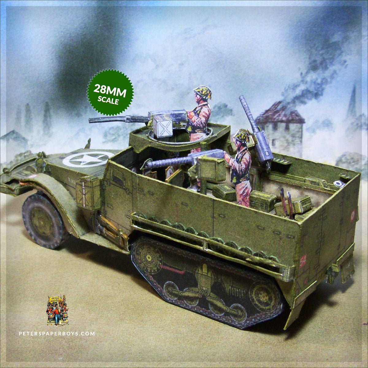 WW2 Half-Track M3A1 – Peter's Paperboys