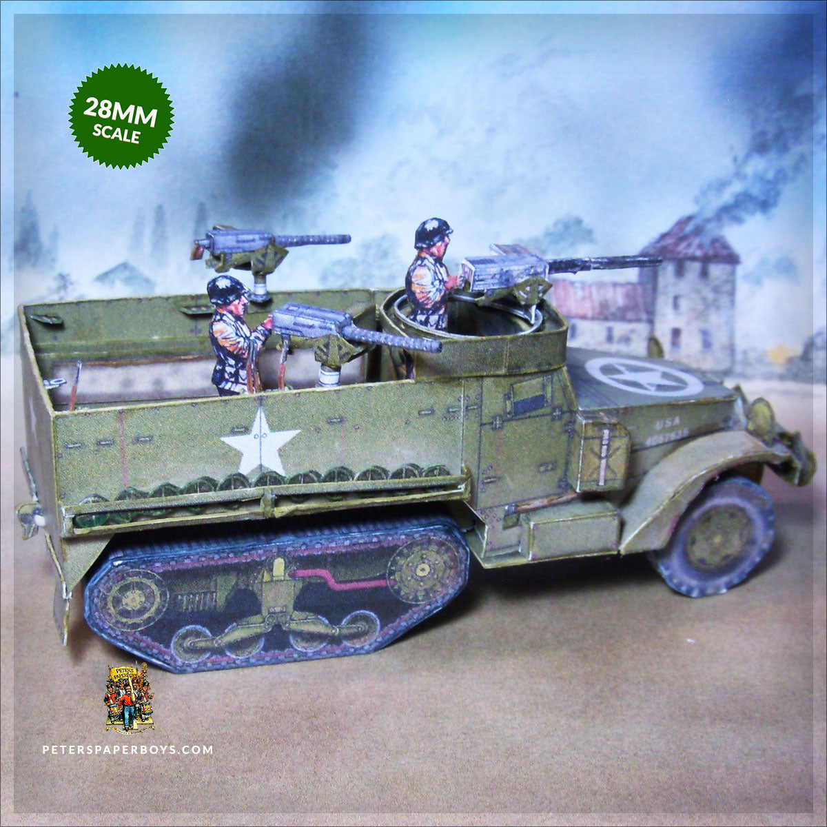 WW2 Half-Track M3A1 – Peter's Paperboys