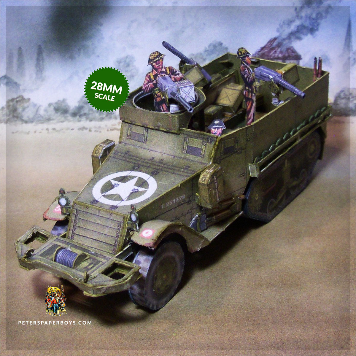 WW2 Half-Track M3A1 – Peter's Paperboys