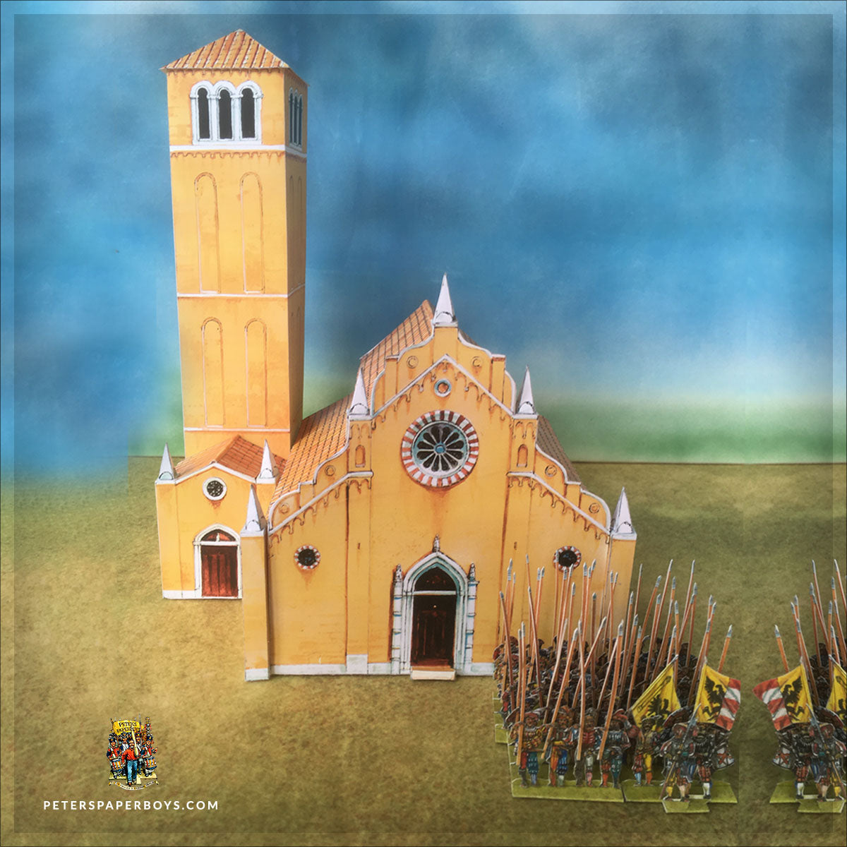 Italian Church and Cloister – Peter's Paperboys