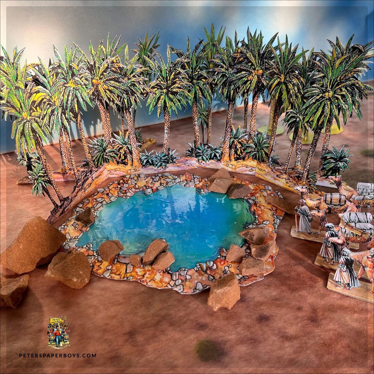 Colonial Moroccan Oasis – Peter's Paperboys