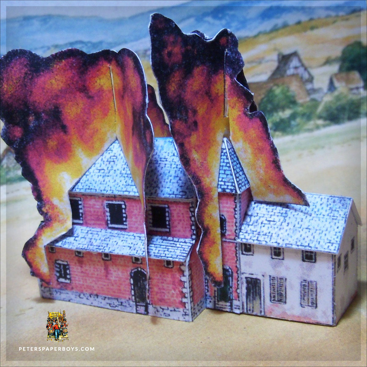 Napoleonic 10mm Fire Markers - Free Download – Peter's Paperboys