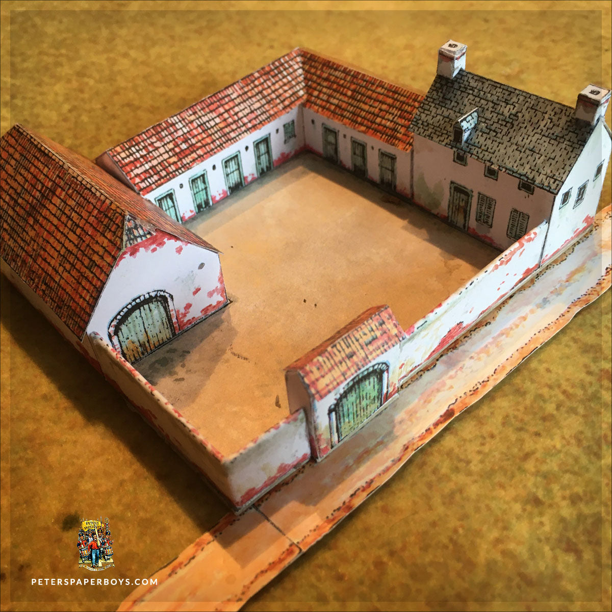 Napoleonic Waterloo Buildings: Hougoumont and La Haye Sainte – Peter's ...