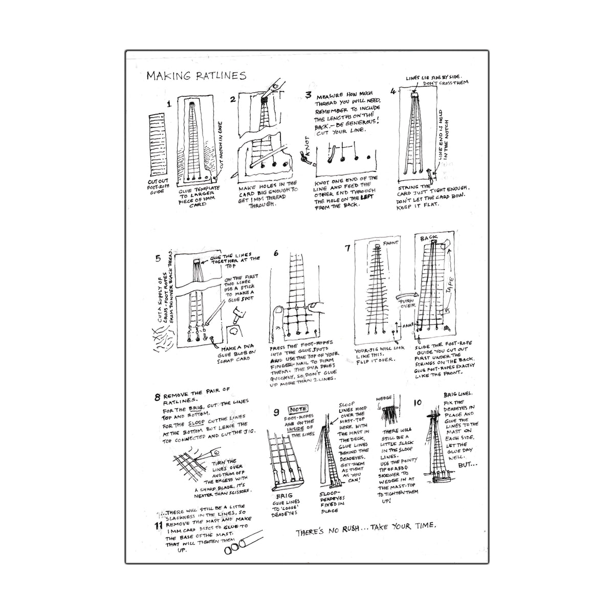 1680 Making Ratlines - Free Download – Peter's Paperboys