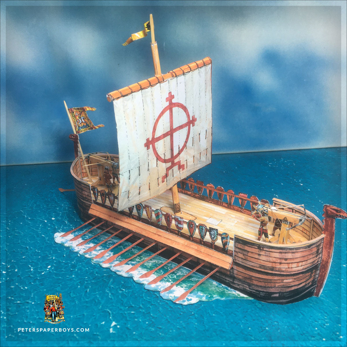 RUS Medieval Galley – Peter's Paperboys