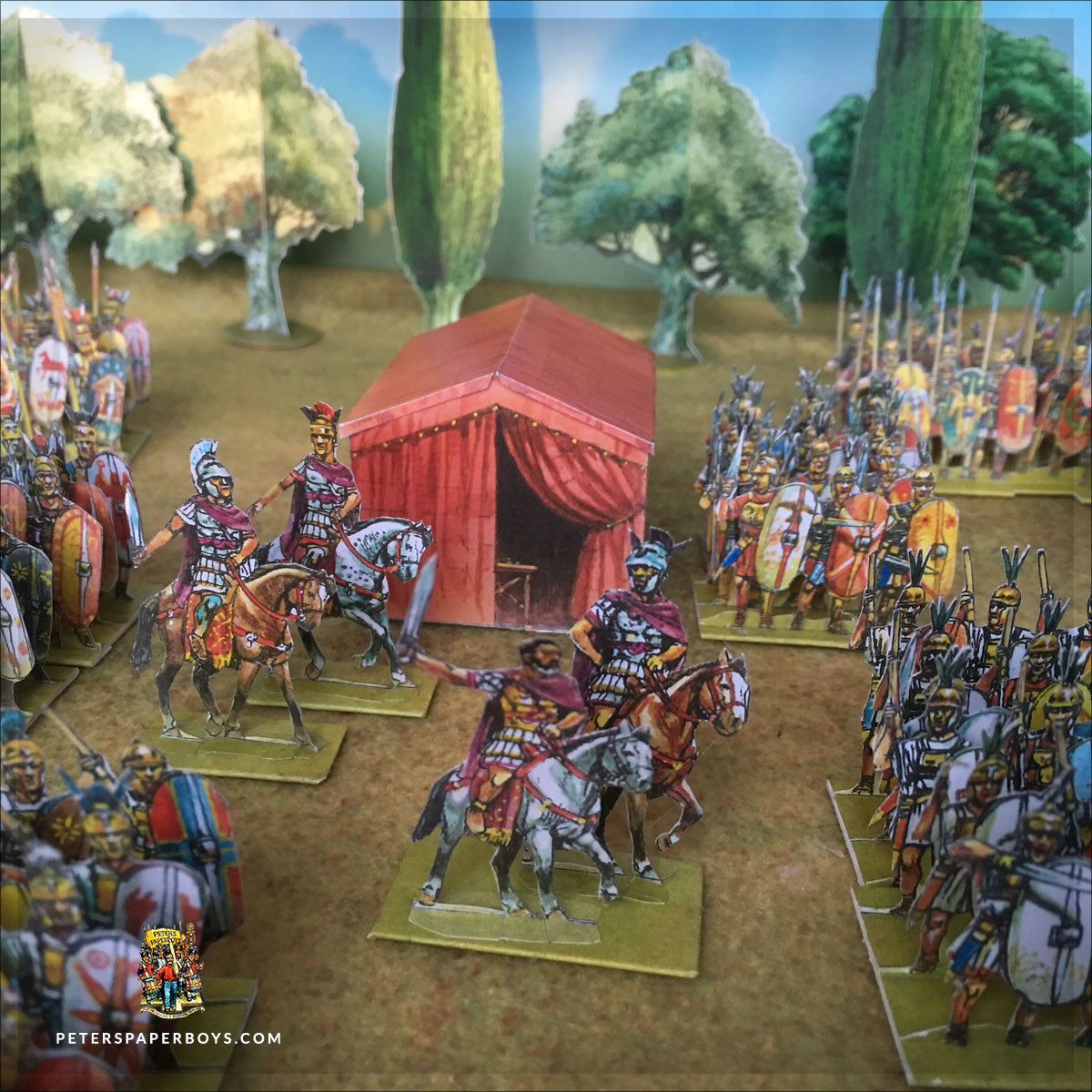 Roman Republican Army (All Sheets) – Peter's Paperboys