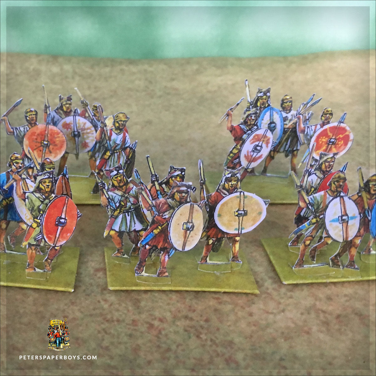 Roman Velites Skirmishers – Peter's Paperboys