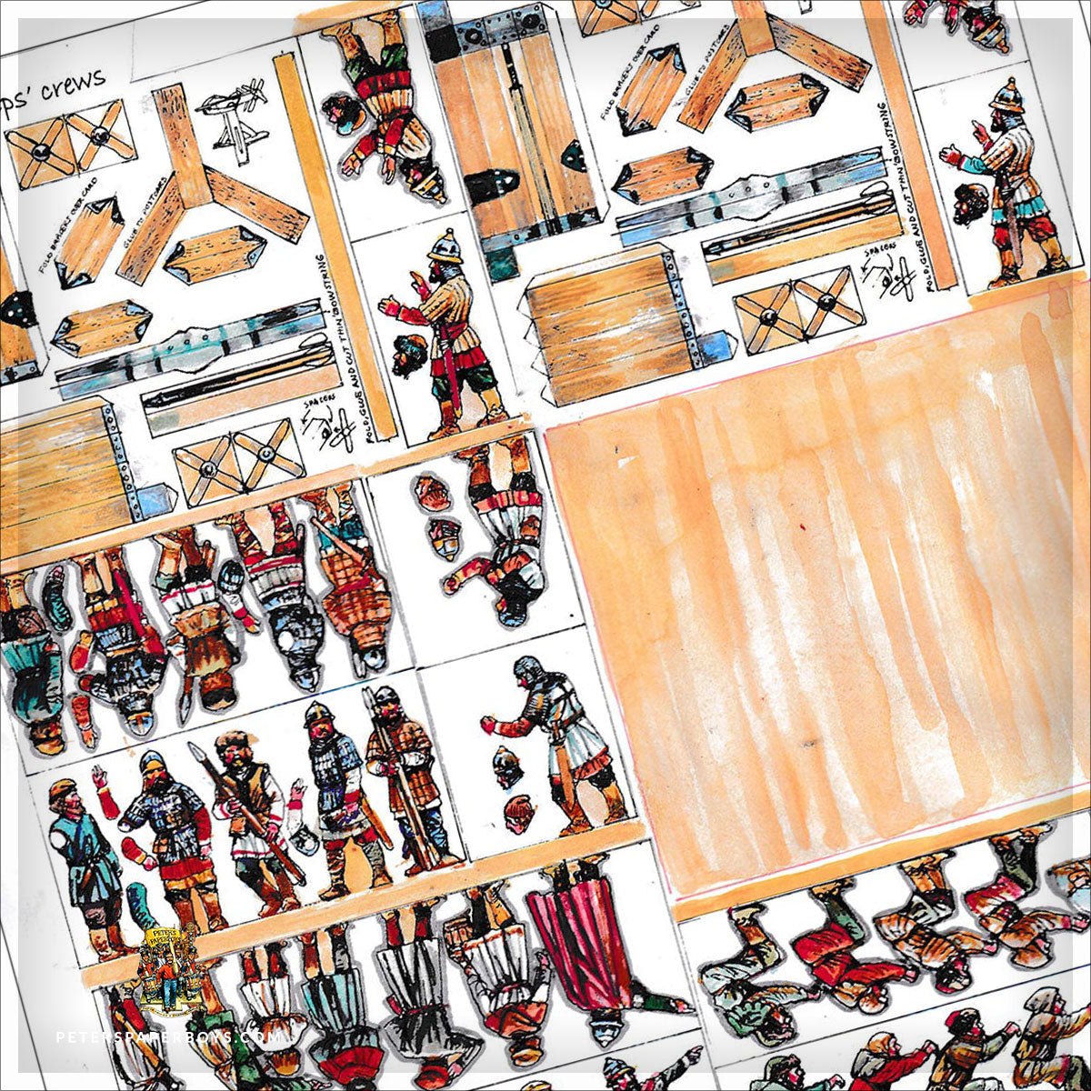 Ships' Crew & Bolt-Throwers, All Vessels 28mm – Peter's Paperboys