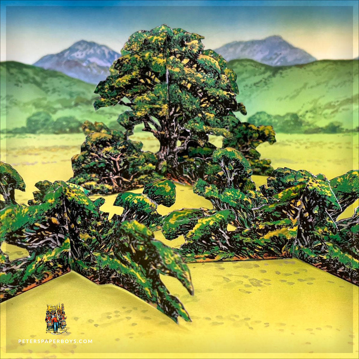 Stone Age Scrubland Trees and Bushes – Peter's Paperboys