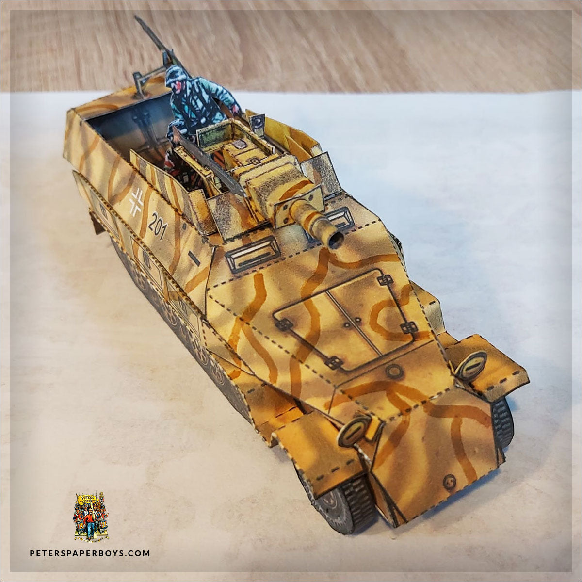 WW2 Sdkfz. 251/9 Stummel by Jindřich Pešek - Free Download – Peter's ...