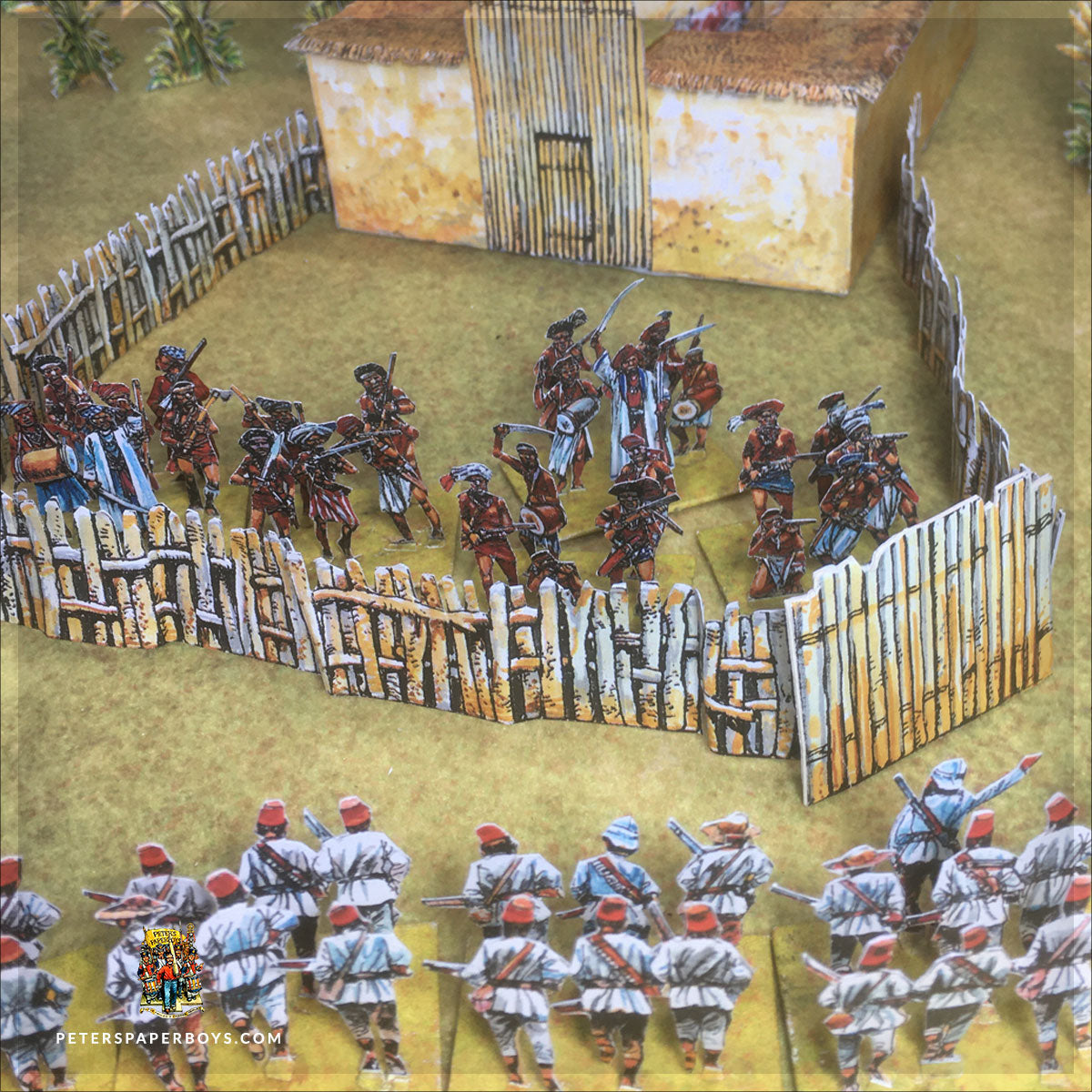 Tembe - Fortified African House and Stockade – Peter's Paperboys