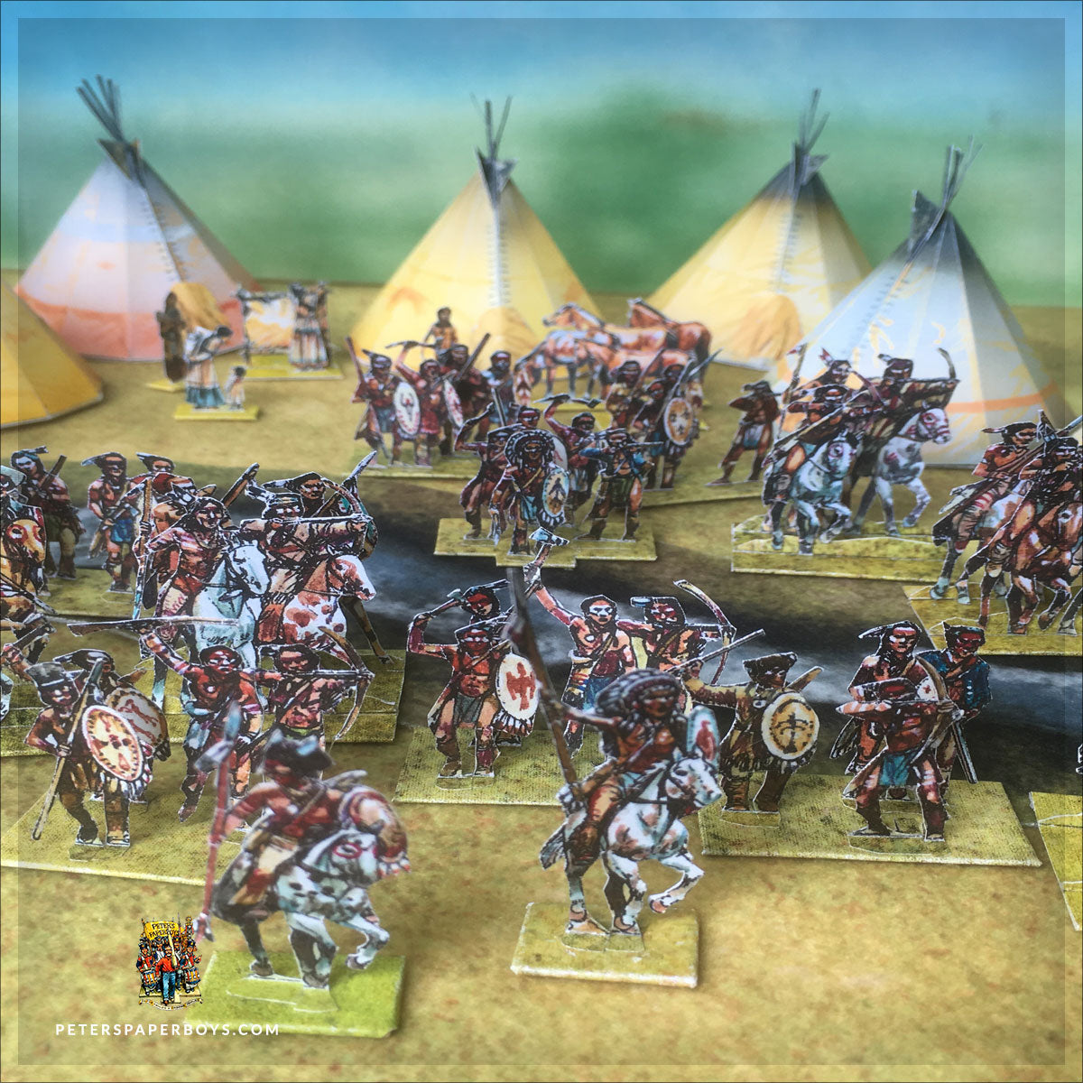 T.W.I. Comanche Warriors – Peter's Paperboys