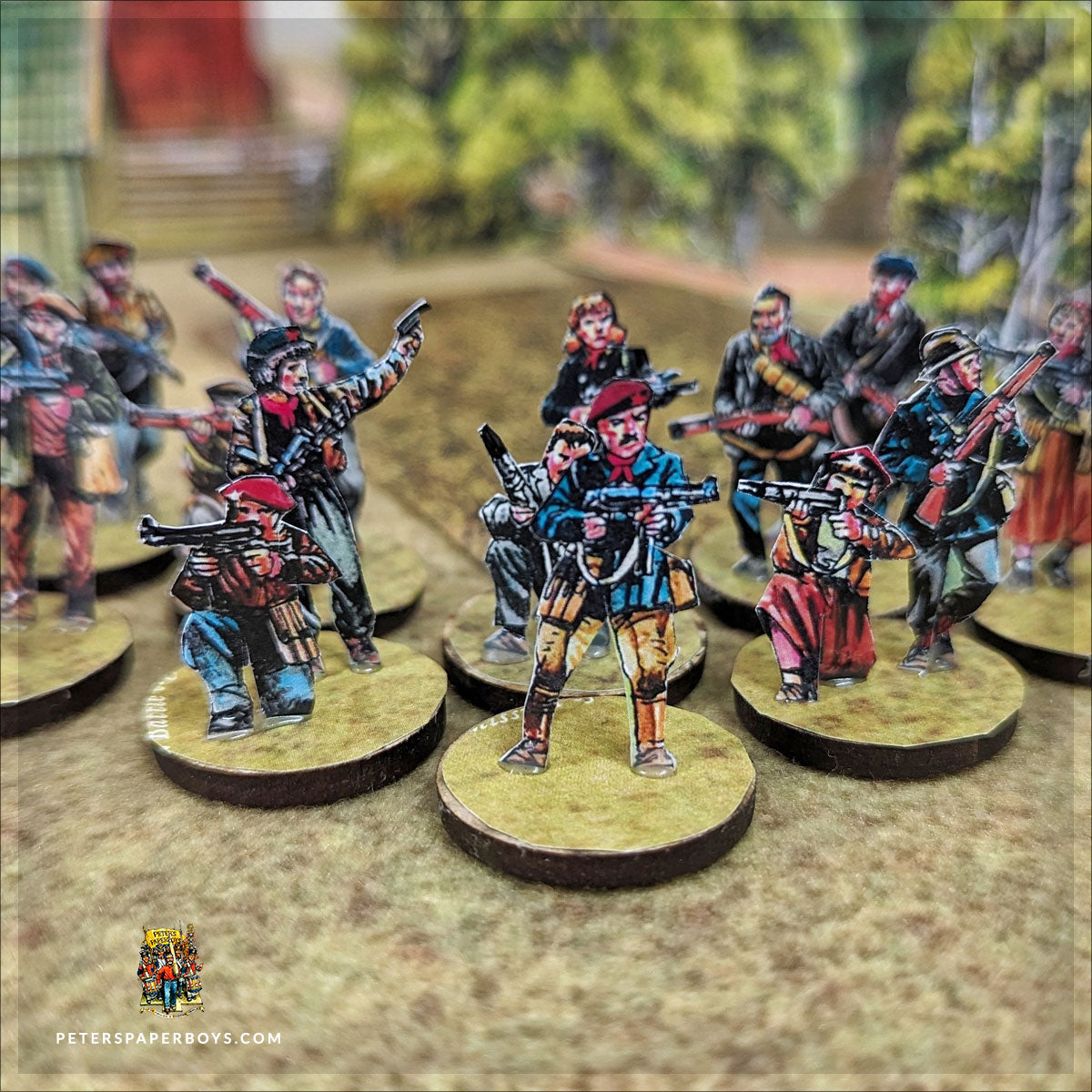 WW2 Italy '43 Operation Achse, Fascist Italy and Resistance 28mm ...