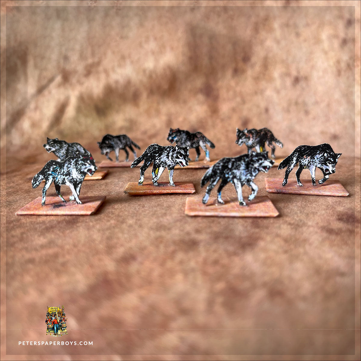 Wolves 28mm Free Download – Peter's Paperboys