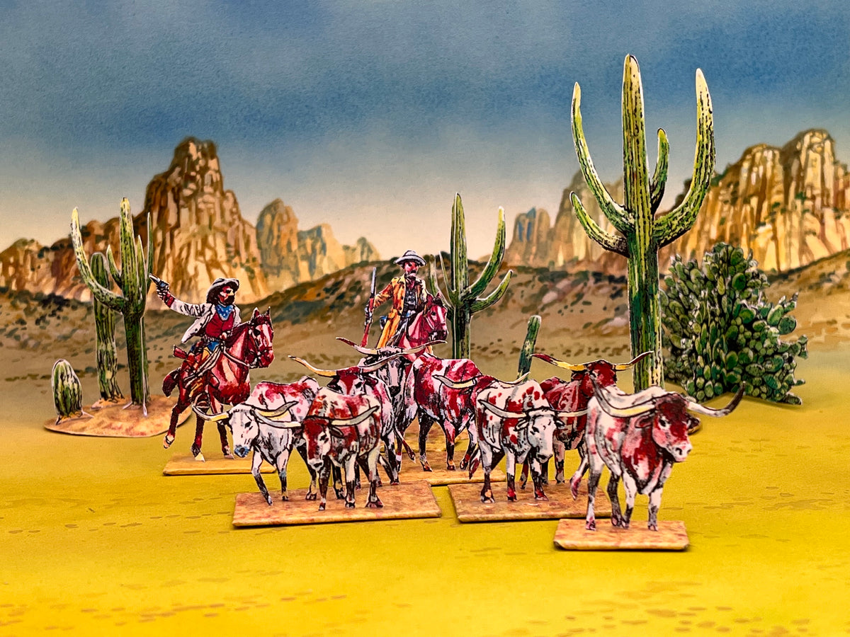 The Cowboys bundle (all sheets) – Peter's Paperboys